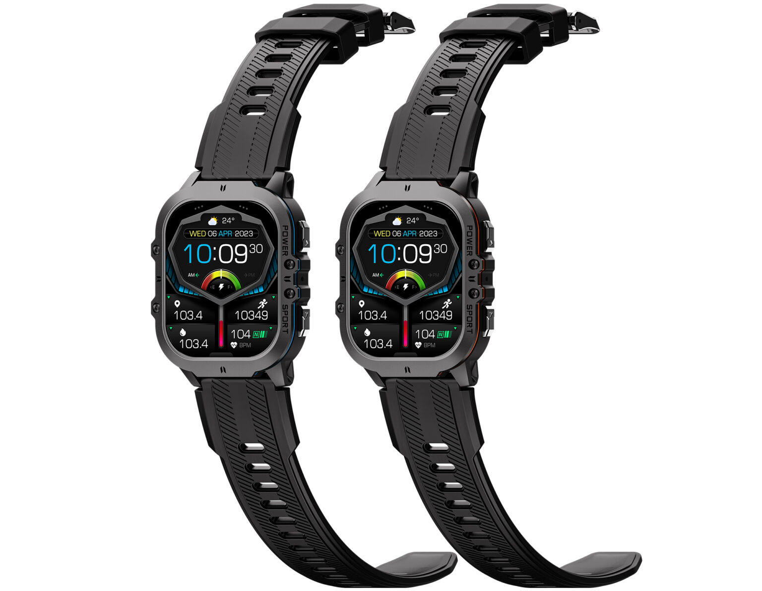 Oukitel Smart Watch BT20 1.96" 350mAh Orange - Oukitel Oficial România